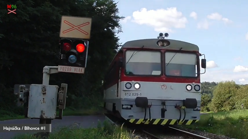 Kompilace železničních přejezdů na Slovensku za rok 2021 | Stream